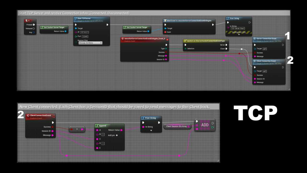 Simple UDP TCP Socket Server - Unreal Free Code Plugins Simple UDP TCP Socket Server - Unreal Free Code Plugins